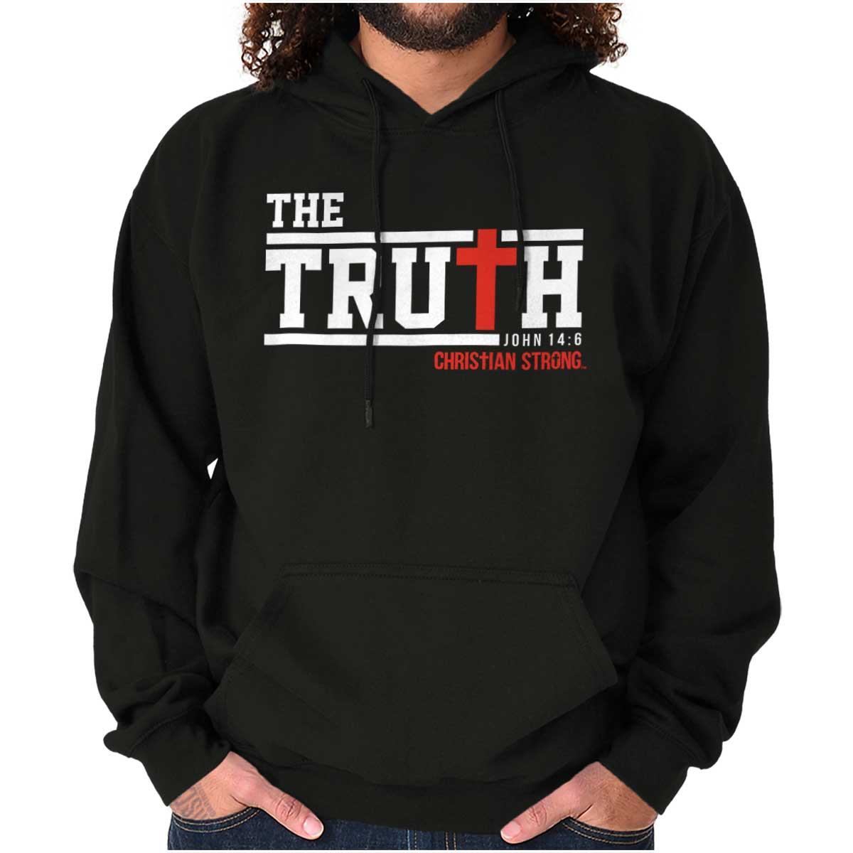 The Truth Christian Strong Religious Lord God Hoodies Sweat Shirts ...