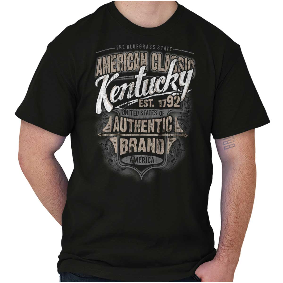 Kentucky American Souvenir Country Ky Usa Short Sleeve T Shirt Tees
