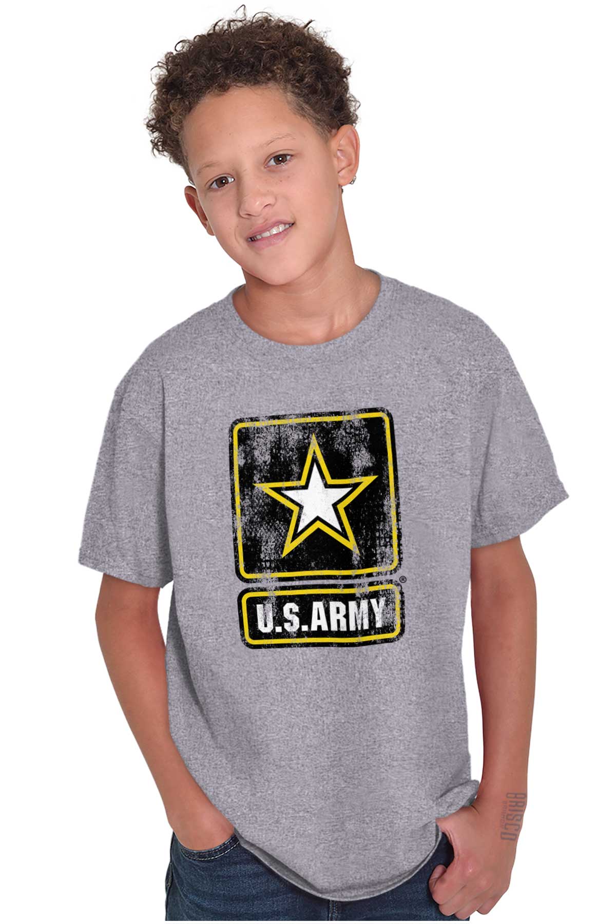 Armed Forces Officially Licensed Us Army Logo Youth T Shirt Tees Tshirt